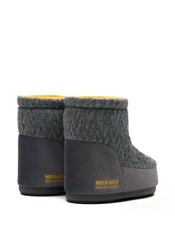 Moon Boot X Guest In Residence Ankle Boots - Grey