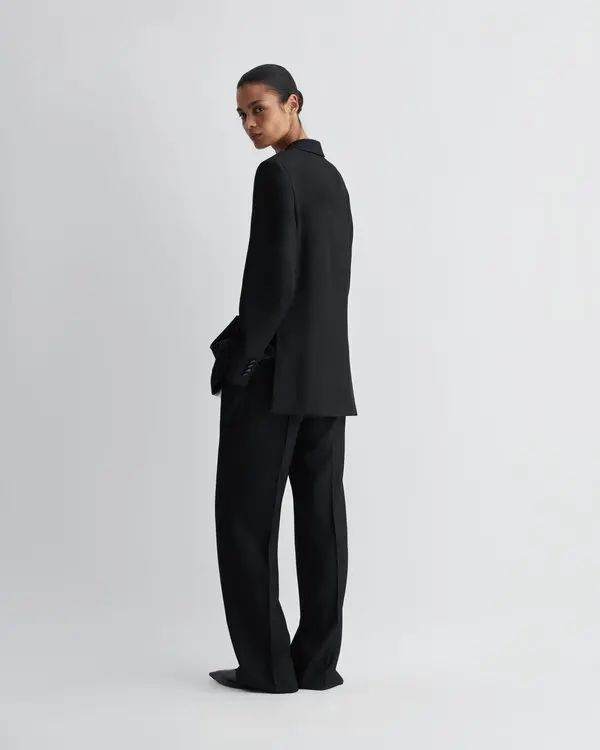 Veronica De Piante Sebastian Silk Jacket - Black