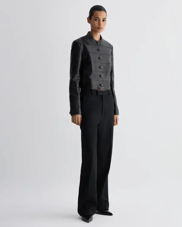 Veronica De Piante Rory Nappa Leather Jacket