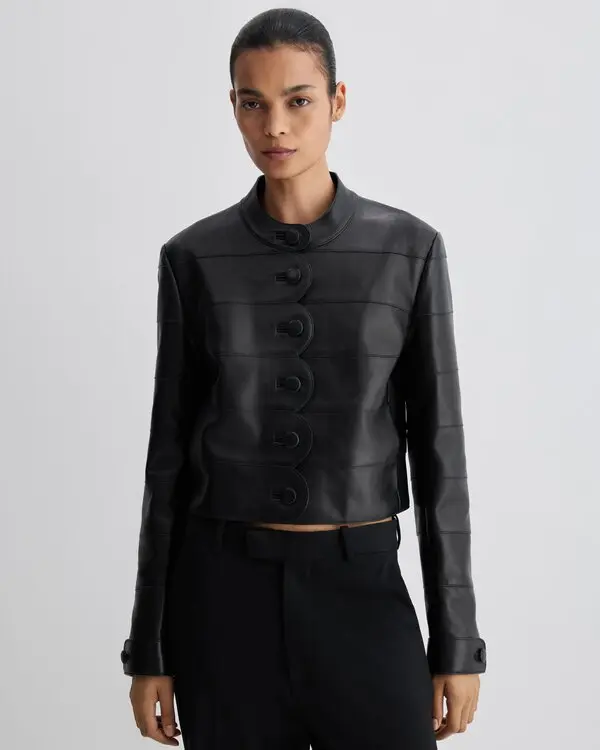 Veronica De Piante Rory Nappa Leather Jacket