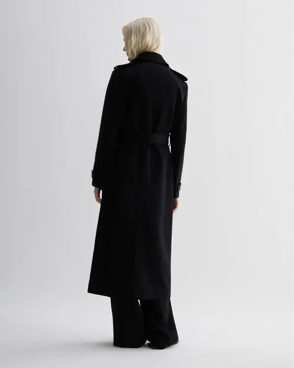 Veronica De Piante Amara Cotton Trench Coat