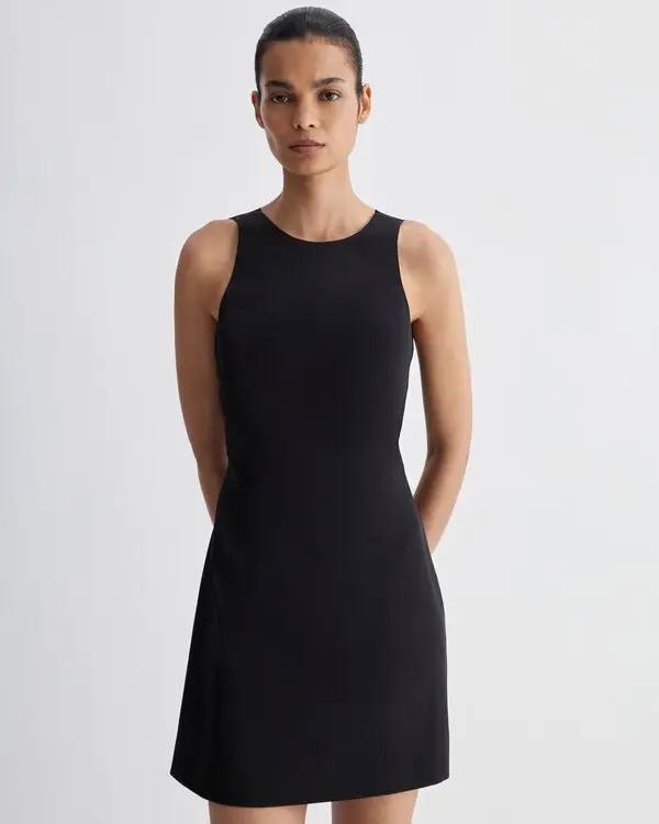 Veronica De Piante Soren A-line Silk Dress