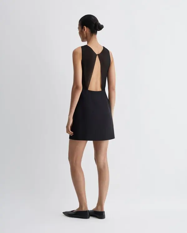 Veronica De Piante Soren A-line Silk Dress