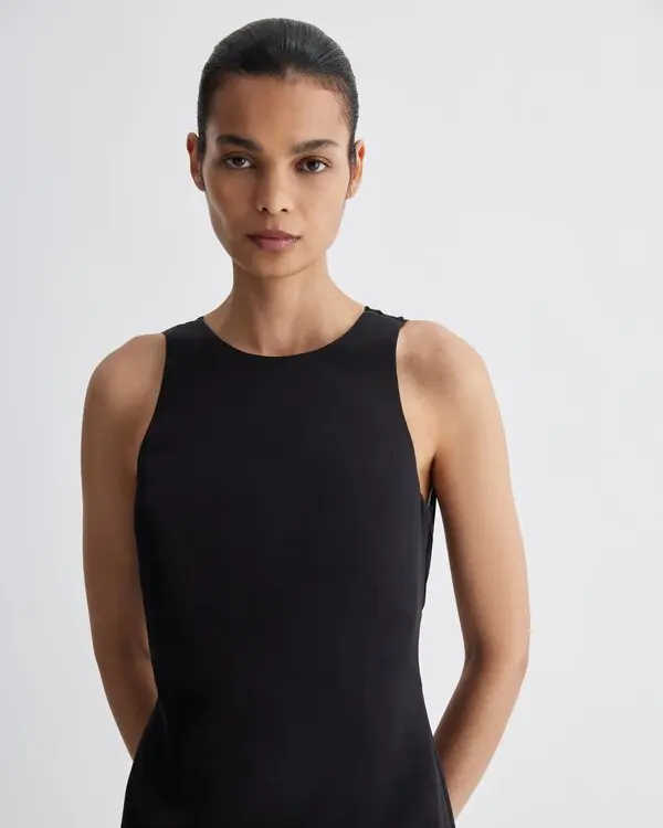 Veronica De Piante Soren A-line Silk Dress