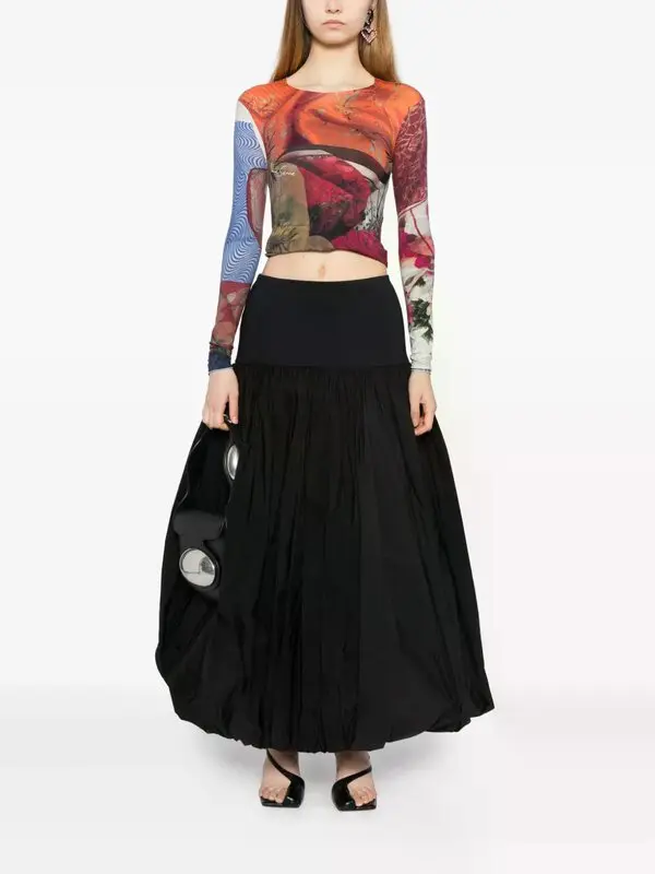 Vaquera Pleated Skirt