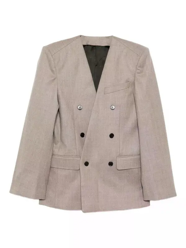 ALAINPAUL Double-breasted Blazer