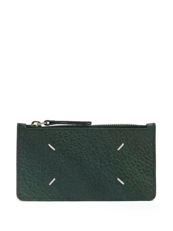 MAISON MARGIELA Four Stitches Card Holder - Green