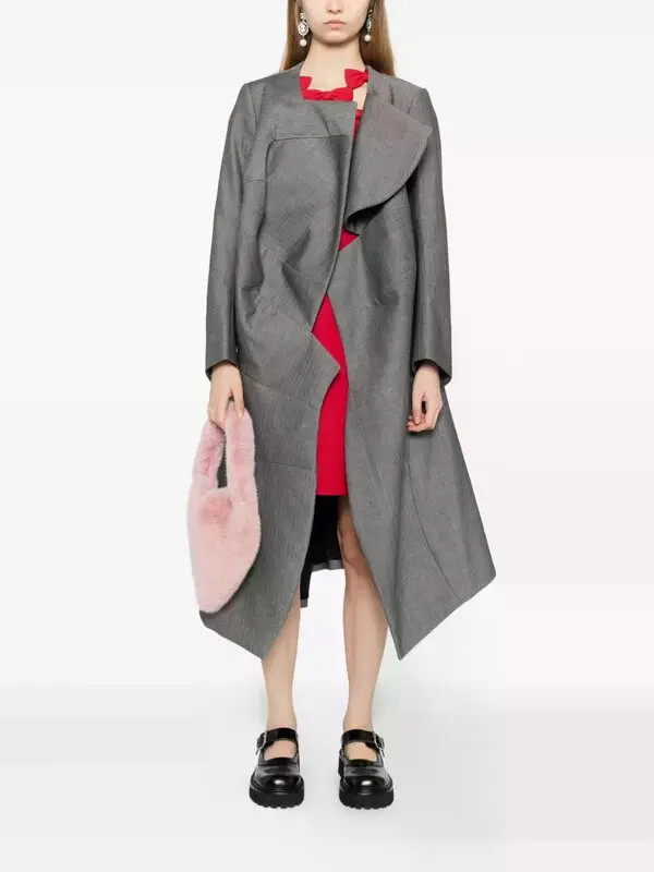 Comme Des Garçons Asymmetric Wool Coat