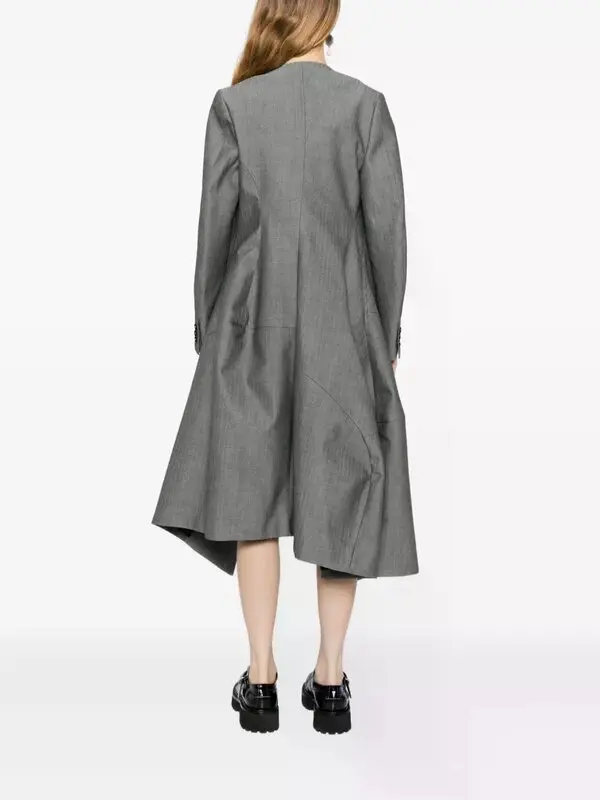 Comme Des Garçons Asymmetric Wool Coat