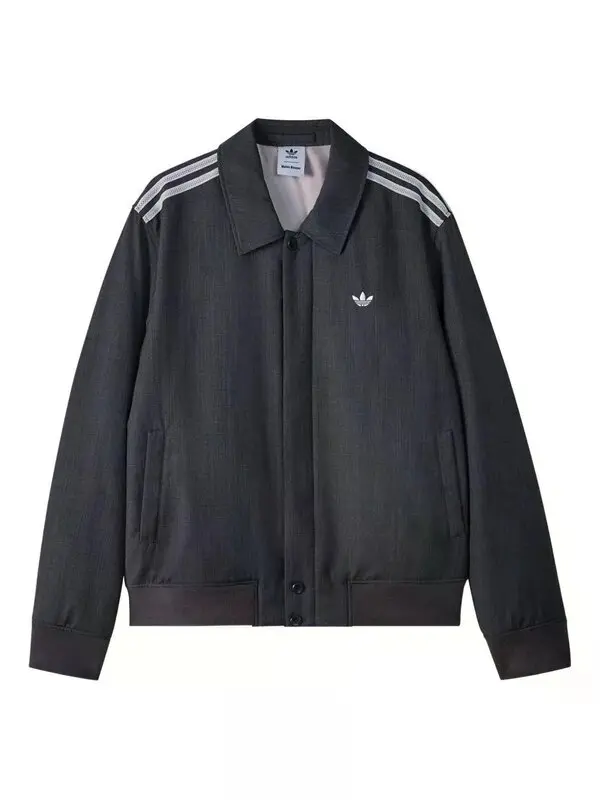 Adidas X Wales Bonner Embroidered Stripe Jacket