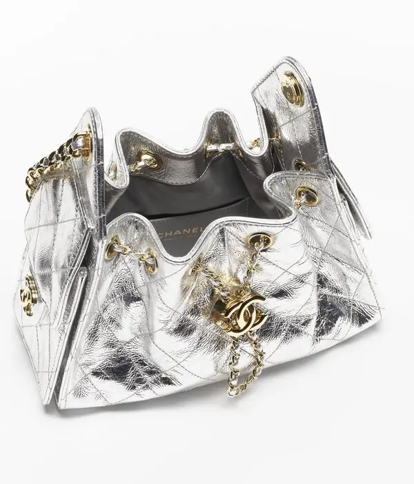 Chanel 25 Handbag - Silvery