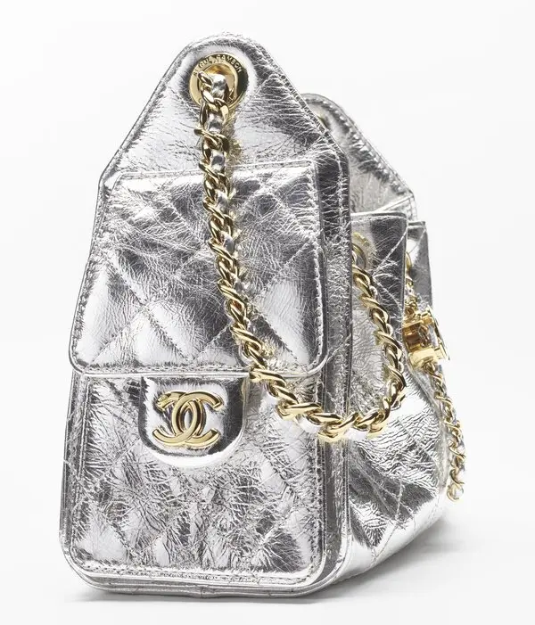 Chanel 25 Handbag - Silvery