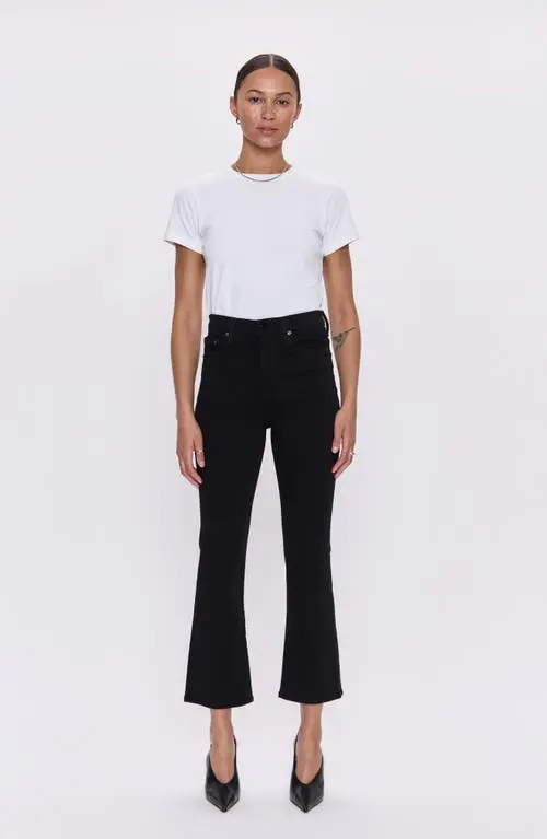PISTOLA Lennon Bootcut Ankle Jeans - Noir