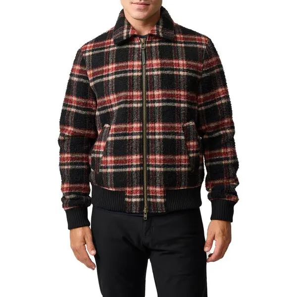 Rodd & Gunn Rigney Wool Blend Bomber Jacket