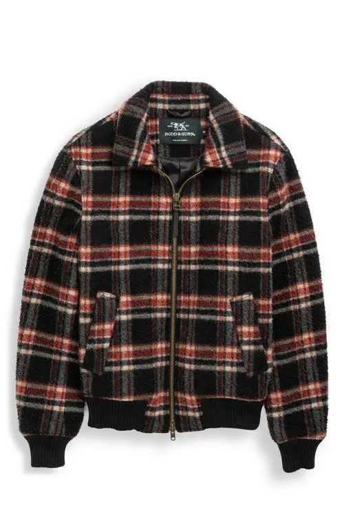 Rodd & Gunn Rigney Wool Blend Bomber Jacket