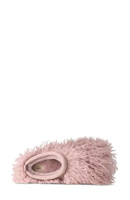 UGG Tazz Fluff Momma Genuine Shearling Slipper - Fawn