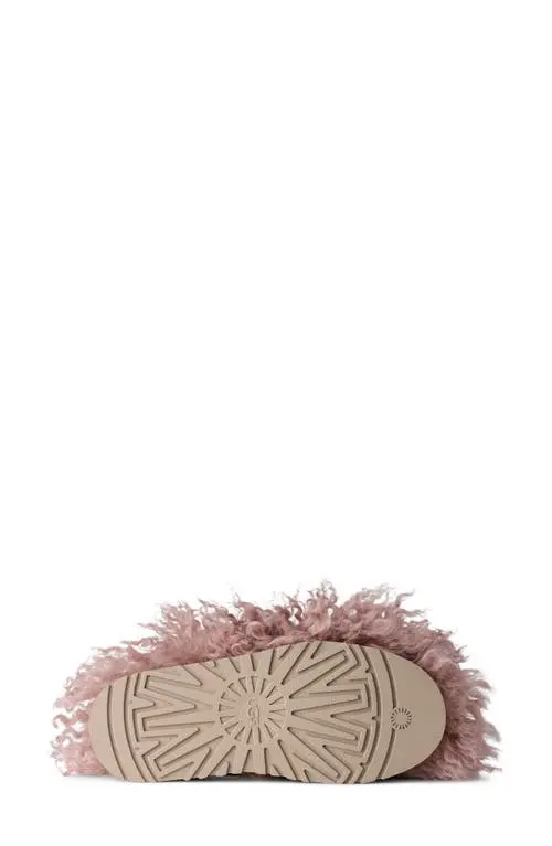 UGG Tazz Fluff Momma Genuine Shearling Slipper - Fawn