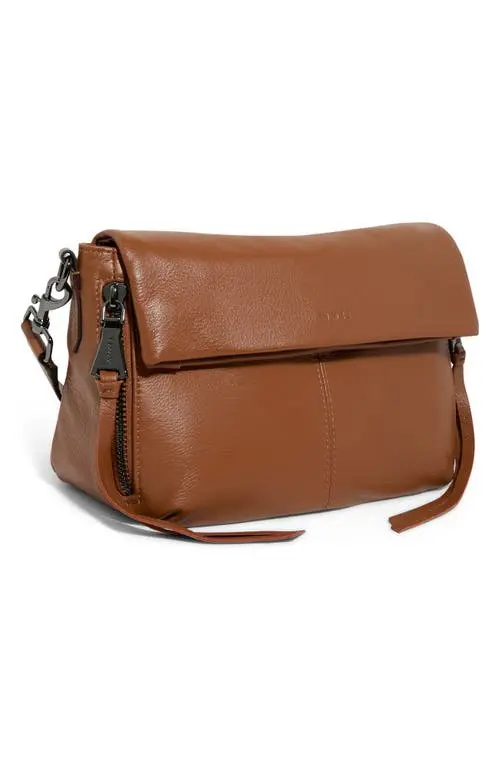 AIMEE Bali Double Entry Crossbody Bag - Chestnut