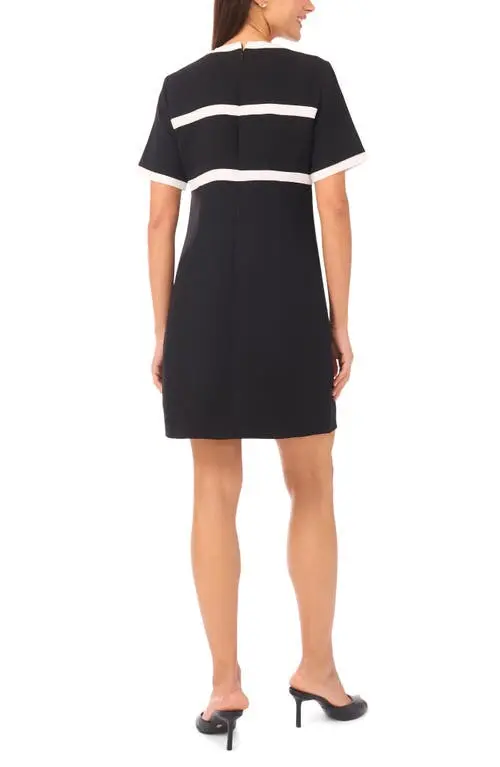 CECE DUPRAZ Bow Stripe Shift Dress