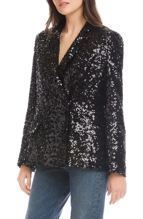 Fifteen Twenty Loretta Sequin Blazer