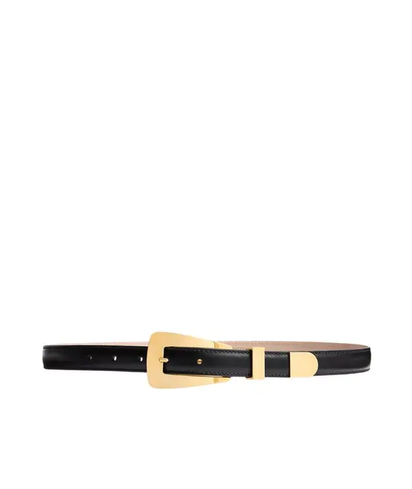 Khaite Small Lucca Belt - Black