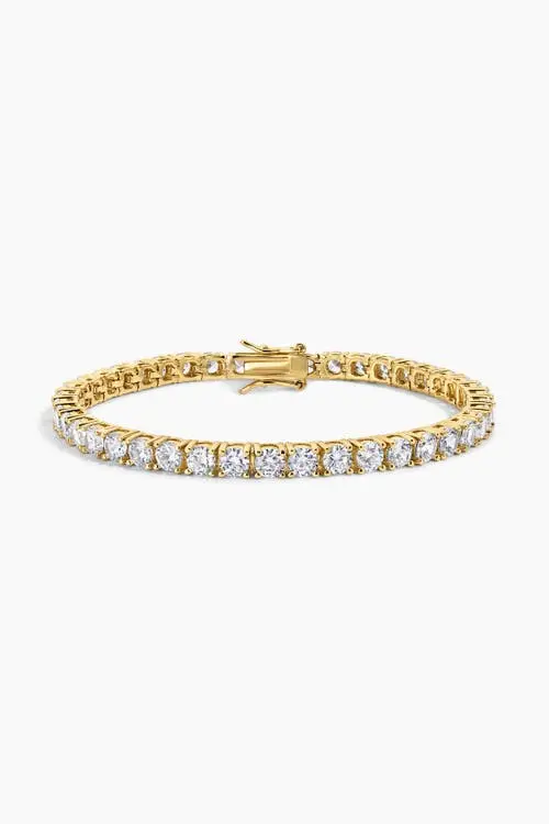 ELECTRIC PICKS Richie Tennis Bracelet - Gold