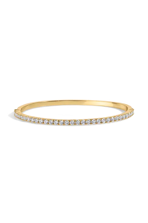ELECTRIC PICKS Hidden Gems Bangle Bracelet - Gold