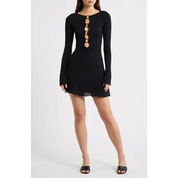 Princess Polly Dejonge Ring Mini Dress