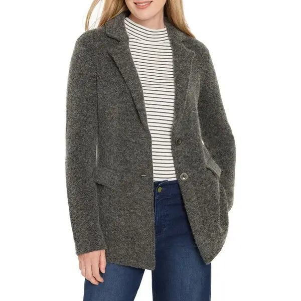 NIC+ZOE Brushed Double Knit Blazer
