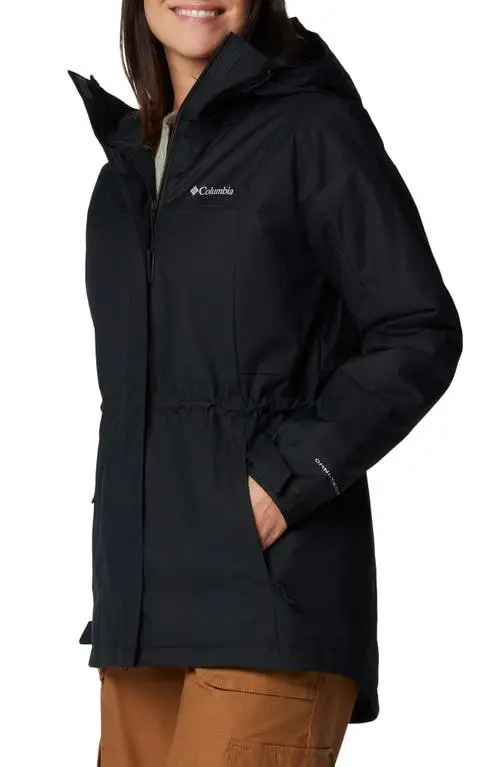 Columbia Hikebound™ Ii Long Insulated Rain Jacket - Black