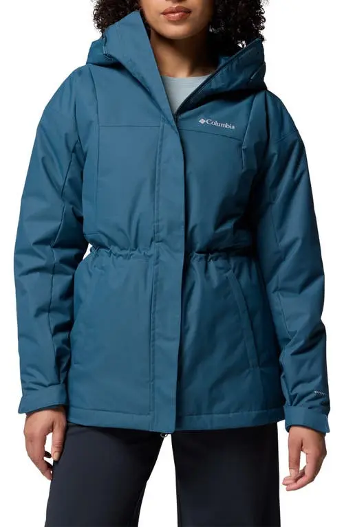 Columbia Hikebound™ Ii Long Insulated Rain Jacket - Everblue