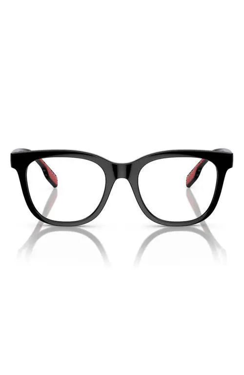 Burberry 47mm Small Square Optical Glasses - Black/demo Lens