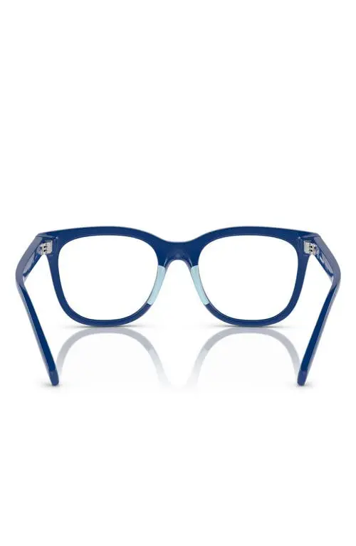 Burberry 47mm Small Square Optical Glasses - Blue/demo Lens