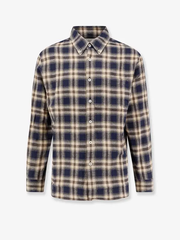 DUNST Flannel Shirt - Blue