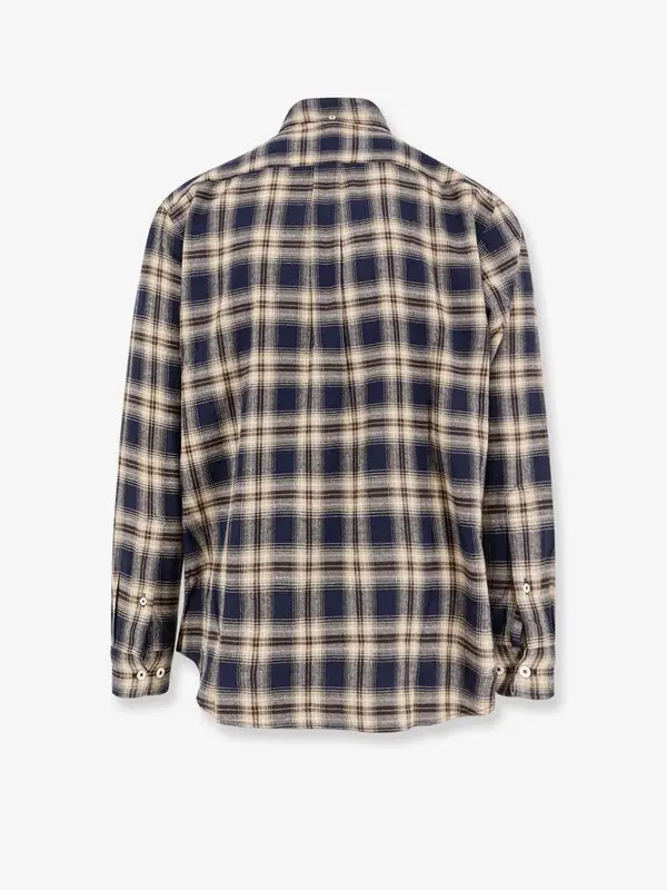 DUNST Flannel Shirt - Blue