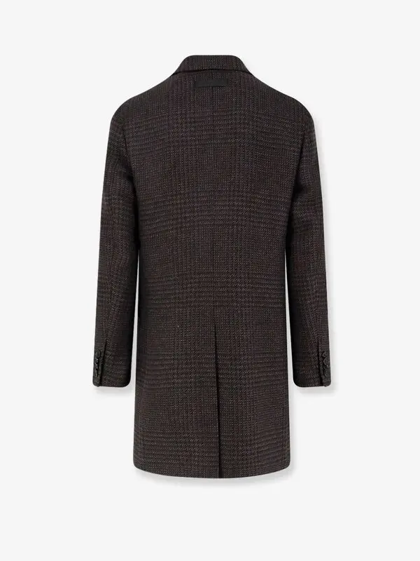 Zegna Wool Double-breasted Coat