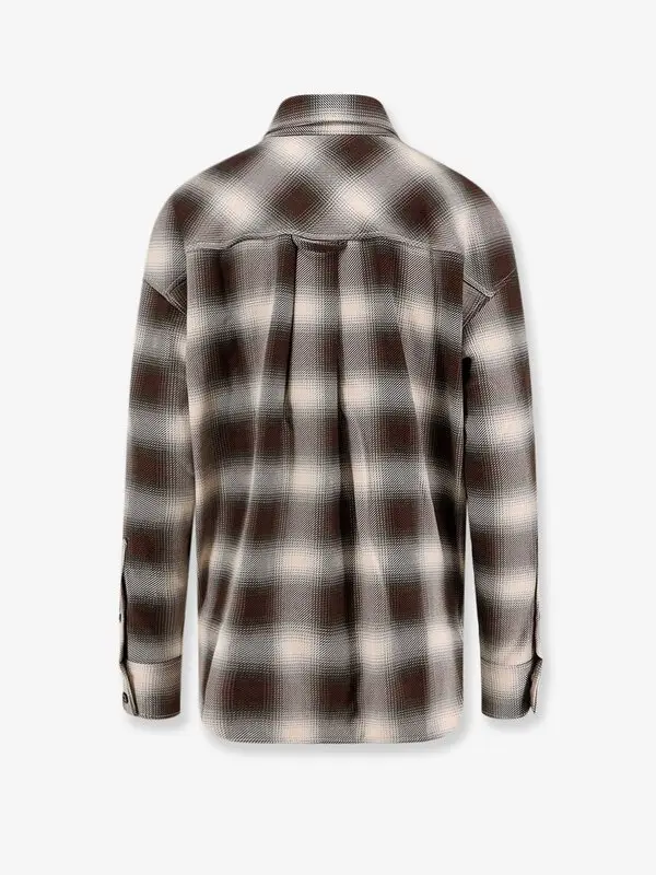 Closed Cropped Madras Shirt