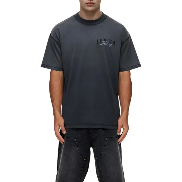 GOOD FOR NOTHING Revival Printed Washed T-shirt