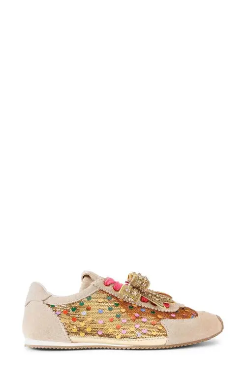Kurt Geiger Islington Sneaker - Gold Multi