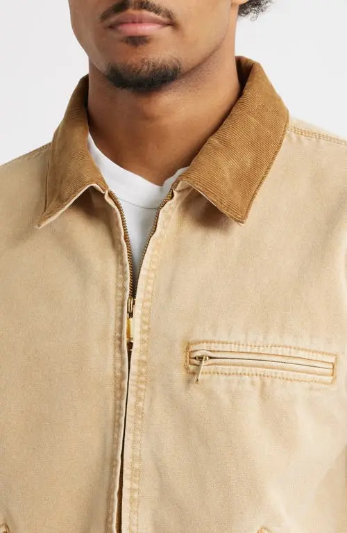 ELWOOD Petrol Canvas Jacket - Khaki