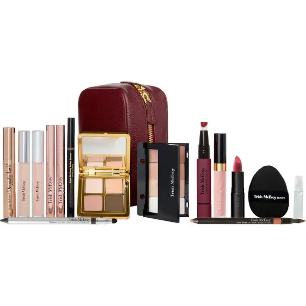Trish Mcevoy The Power Of Makeup® Plum Holiday Planner Set $653 Value - L-m
