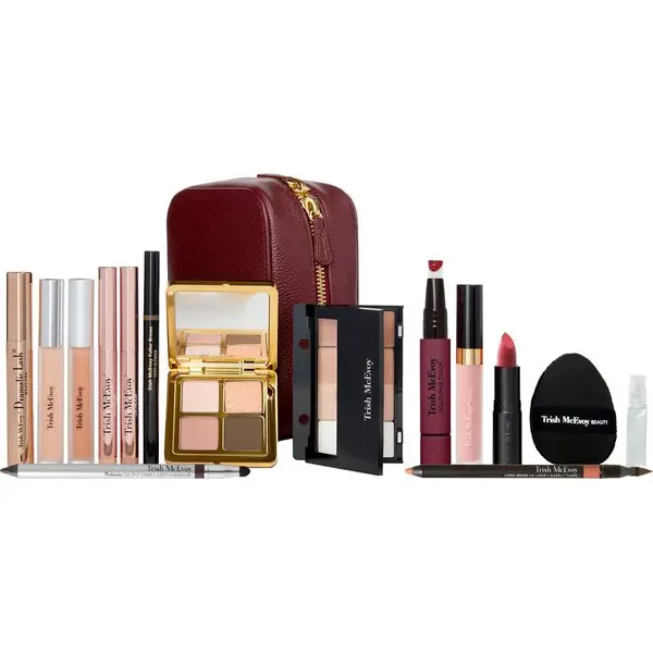 Trish Mcevoy The Power Of Makeup® Plum Holiday Planner Set $653 Value - M-d