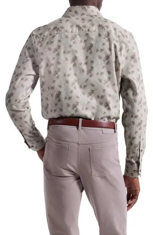 Bugatchi Axel Shaped Fit Floral Button-up Shirt