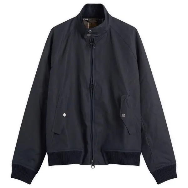Barbour X Baracuta Porton Wax Jacket - Navy