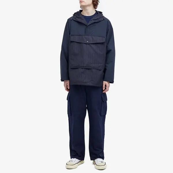 Comme Des Garçons Herringbone Stripe Smock