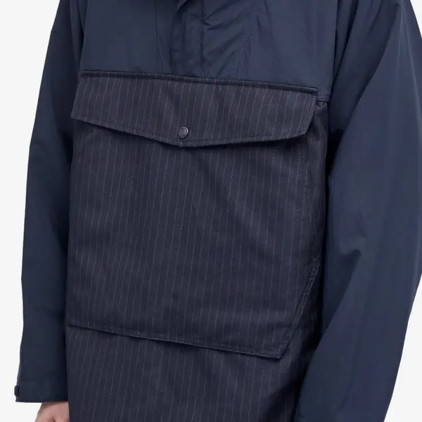Comme Des Garçons Herringbone Stripe Smock