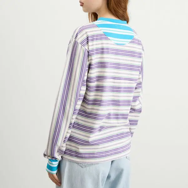FRUITY BOOTY Stripe Long Sleeve Top