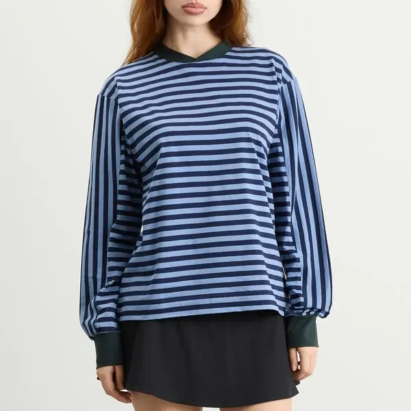 FRUITY BOOTY Stripe Long Sleeve Top