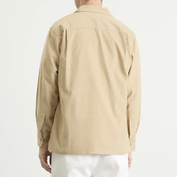 Universal Works Fine Cord Fatigue Overshirt - Sand