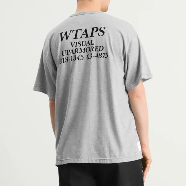 WTAPS Academy Back Logo T-shirt - Gray